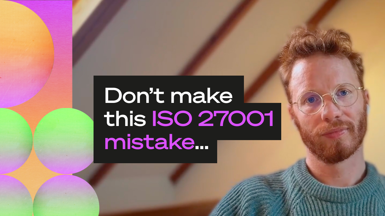 ISO 27001 is not an IT project. It’s organisational change.